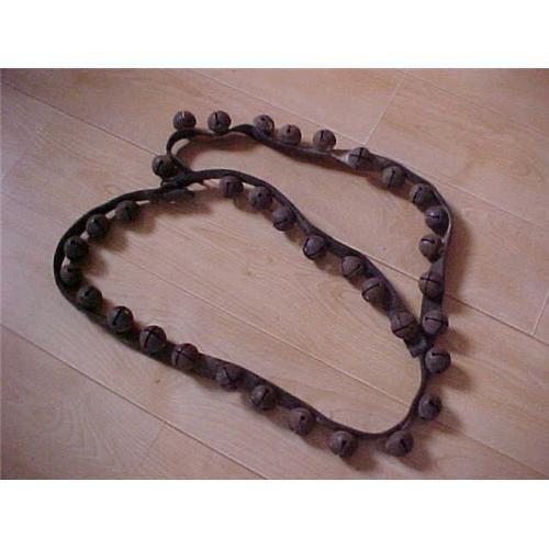 Set of 35 Steel Bells on sleigh bell strap #1101503