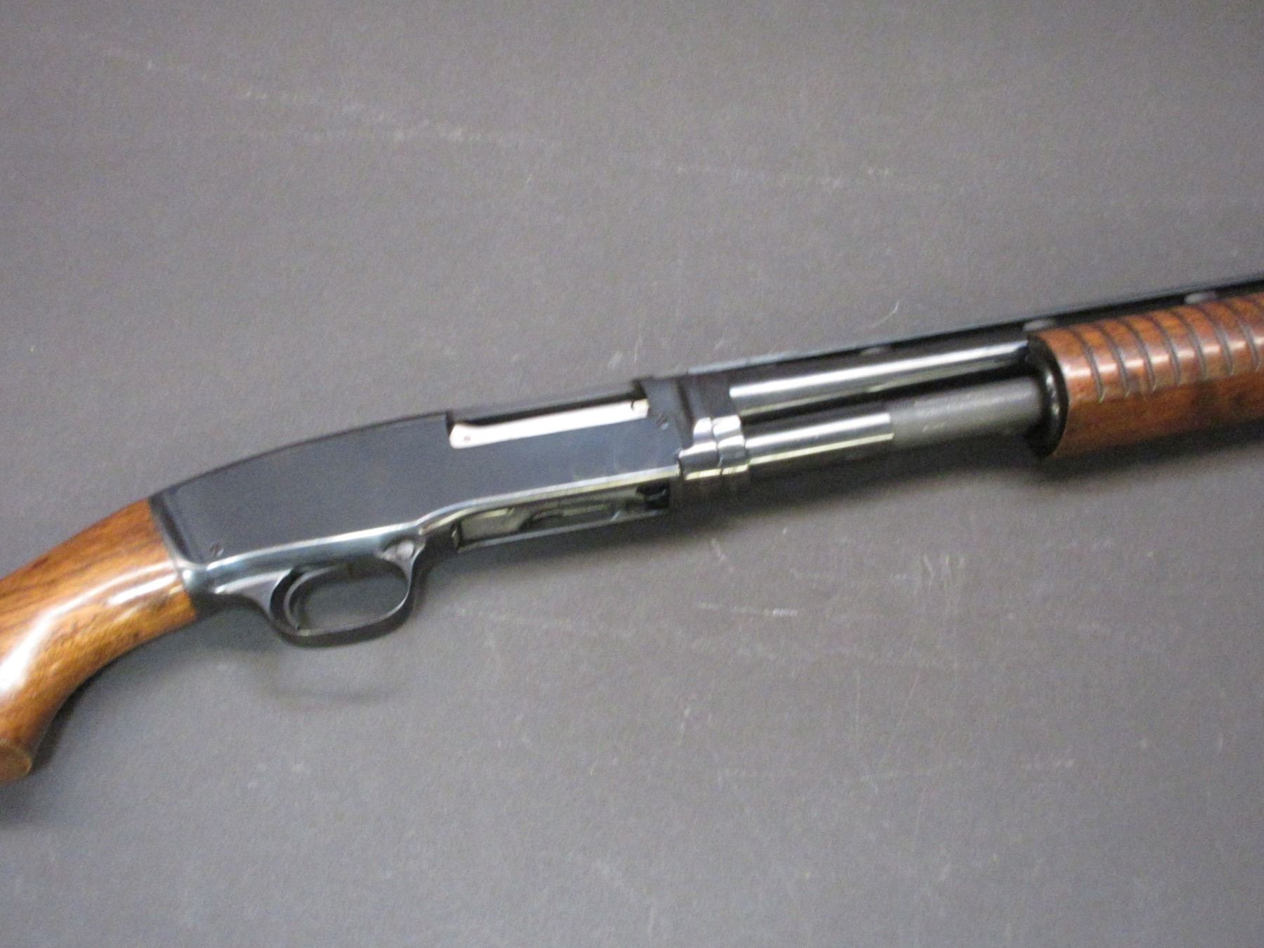 Winchester Model 42 Pump Action Shotgun- .410- 3" - 26" Ribbed Barrel ...