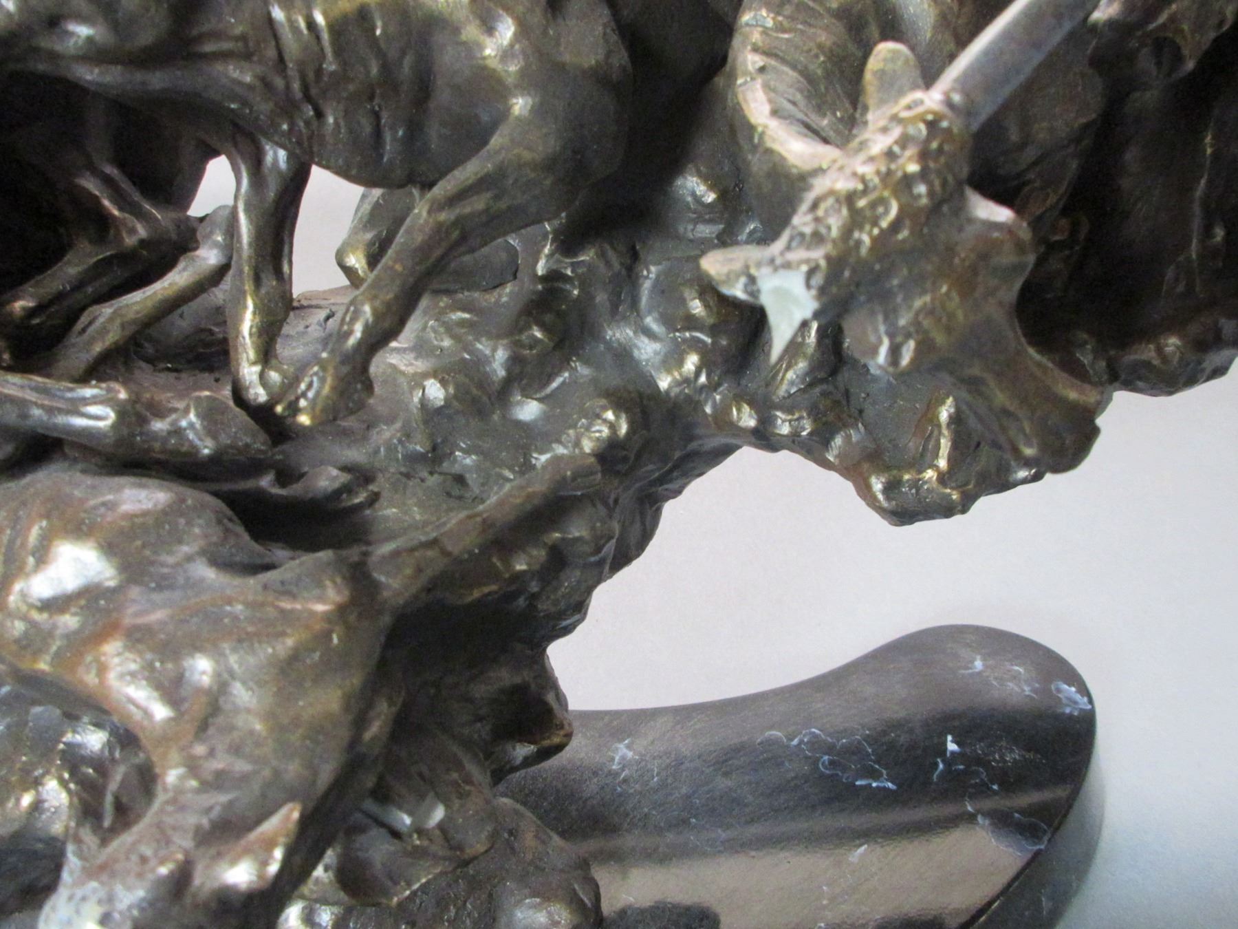 Signed Steve Miller Resin Sculpture- "The Highest Price For Beef ...