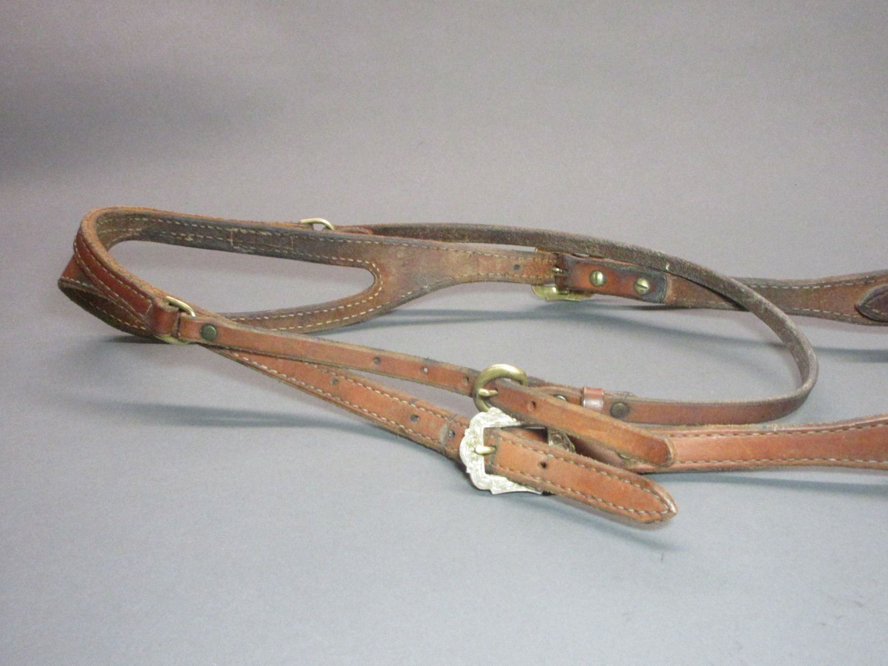 Marked El Gato Silver Inlaid Bit- Modified Mullen Mouth- Slobber Bar ...