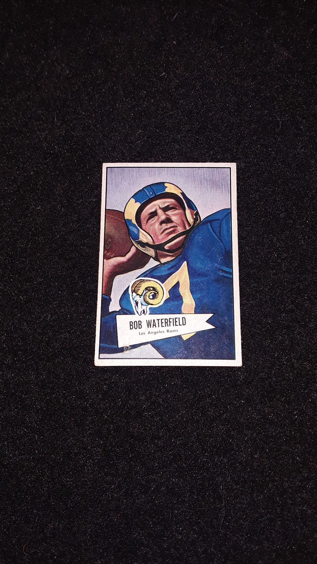 1952 Bowman Small Robert Waterfield