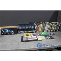 **(37) DVDs, IMAX DVD Collection & CDs