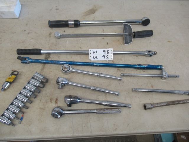 New Mastercraft 1/2" Torque Wrench, 1/2" 140 LB Torque Wrench, 3 Strong ...