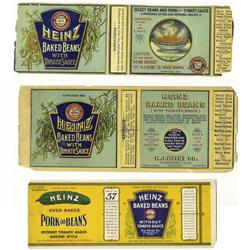 Vintage Heinz Can Labels