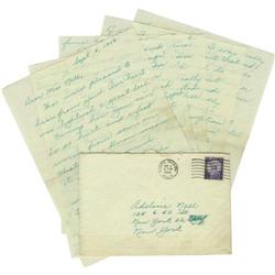 Letter to Adeline Nall from James Dean's Aunt