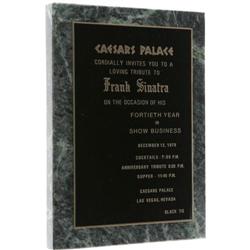 Frank Sinatra Caesars Palace Invite