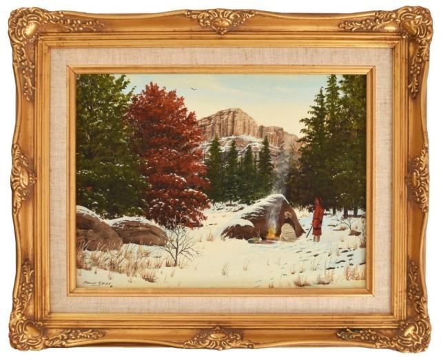 The Hunter By Manuel Garza Oil Painting
