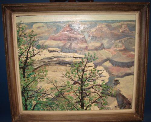 HENRY PROGAR GRAND CANYON PAINTING