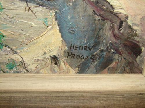 HENRY PROGAR GRAND CANYON PAINTING