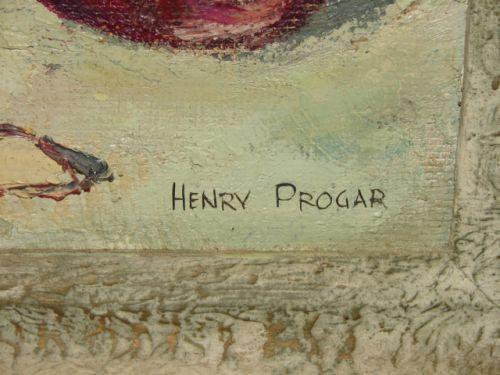 HENRY PROGAR STILL LIFE PAINTING