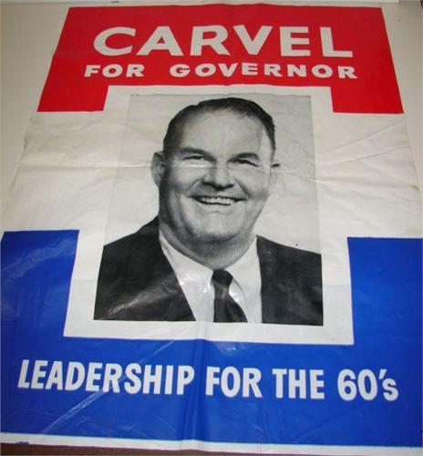 GOVERNOR CARVEL CAMPAIGN POSTERS