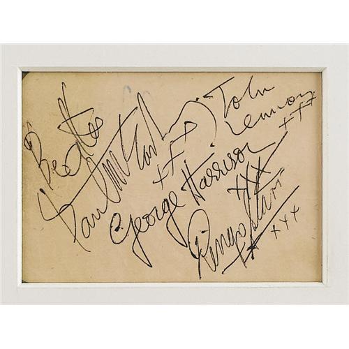 Beatles, Helen Shapiro, and Tommy Roe Signatures