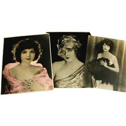 Vintage Photos of Three Leading Ladies of Horror