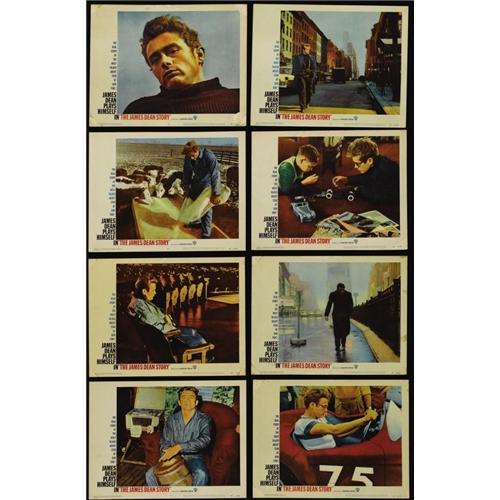 The James Dean Story (1957) Lobby Cards