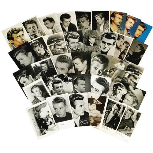 Vintage James Dean Postcards from Europe