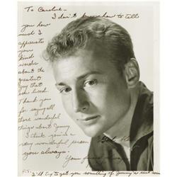 Nick Adams Signed Photo from James Dean Museum