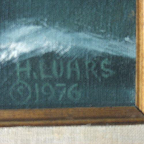 H. (Henry) Luhrs oil on canvas; clipper ship
