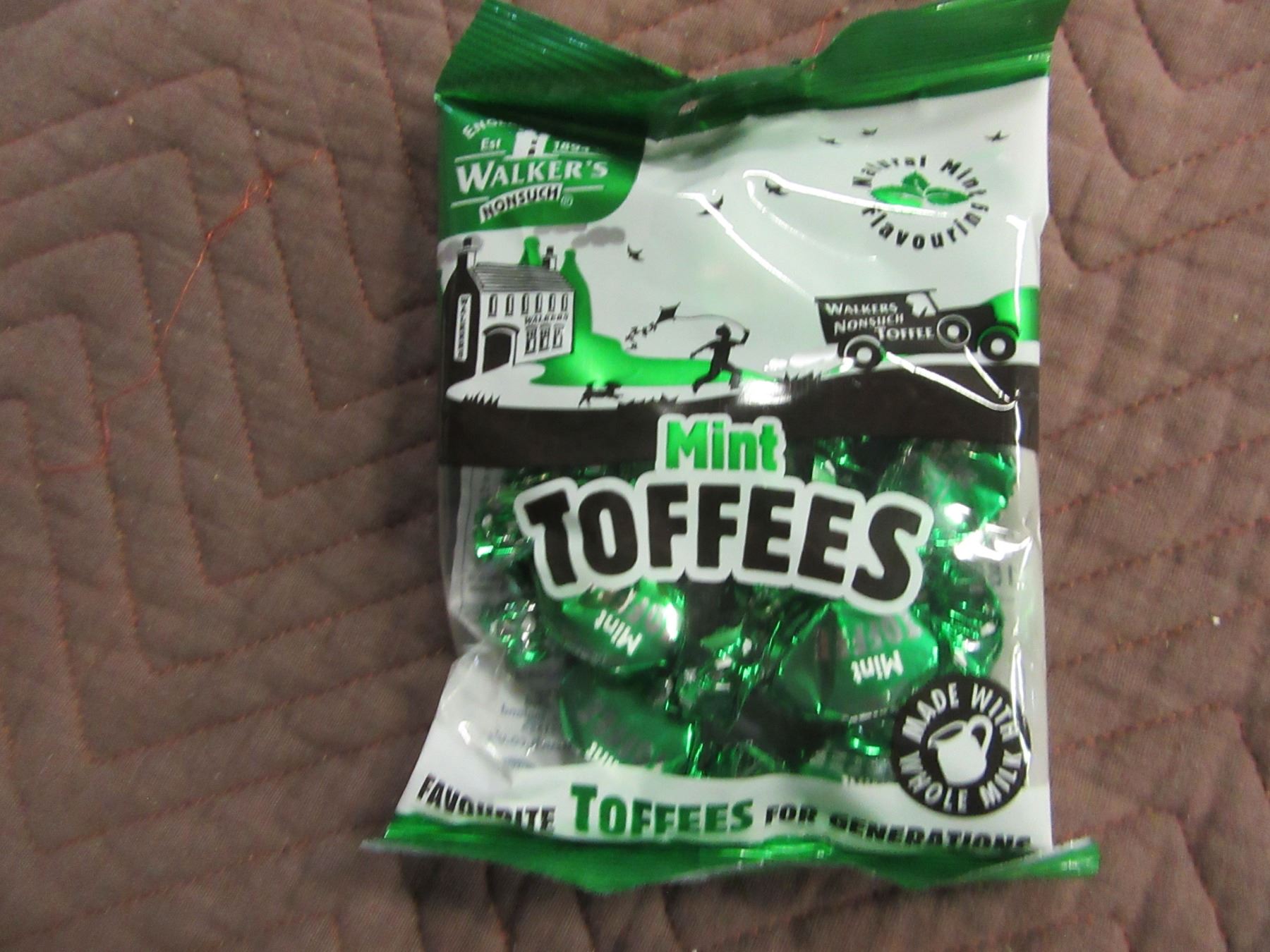 WALKERS MINT TOFFEE (150 G) - PER PACKAGE
