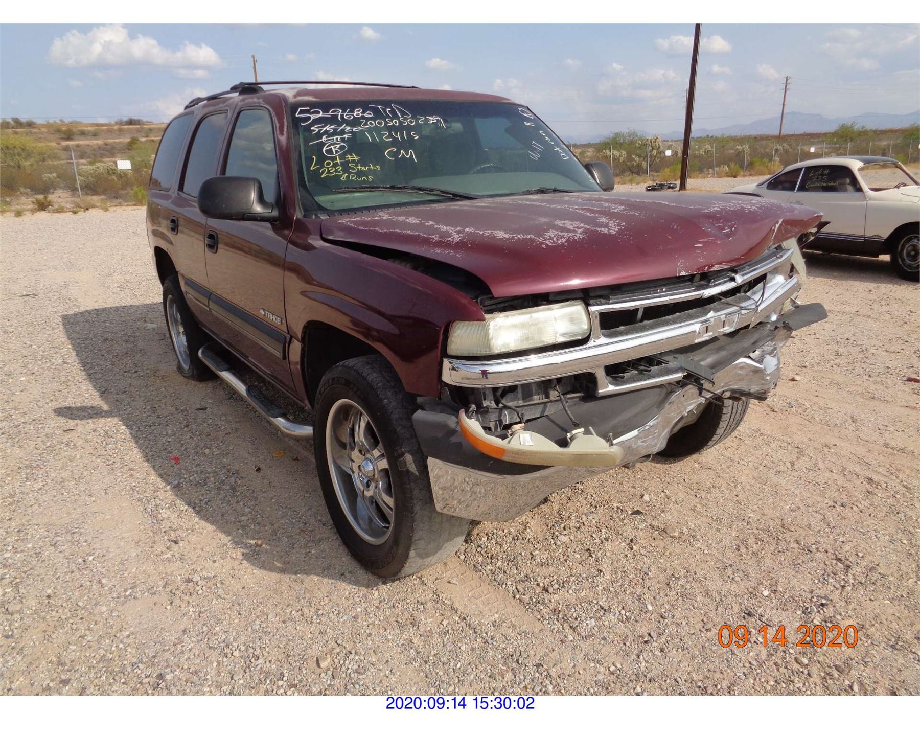 2000 - CHEVROLET TAHOE/RESTORED SALVAGE