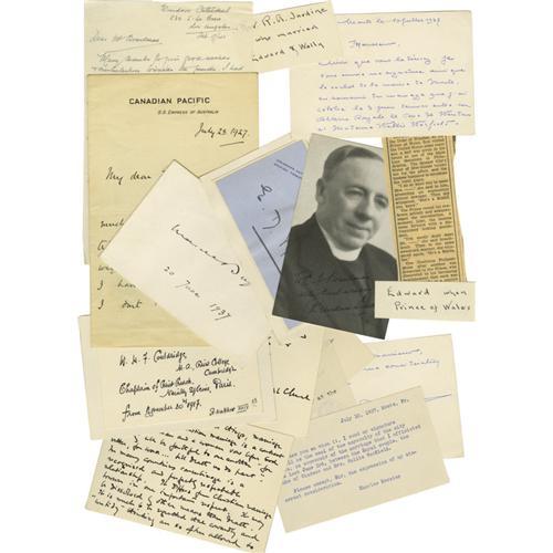 King Edward VIII Signature & Wedding Memorabilia