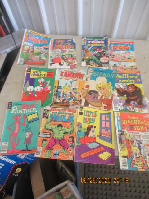 100 Plus Comics 25 cents & UP, Archie, Bugs Bunny Donald Duck, Charlie ...