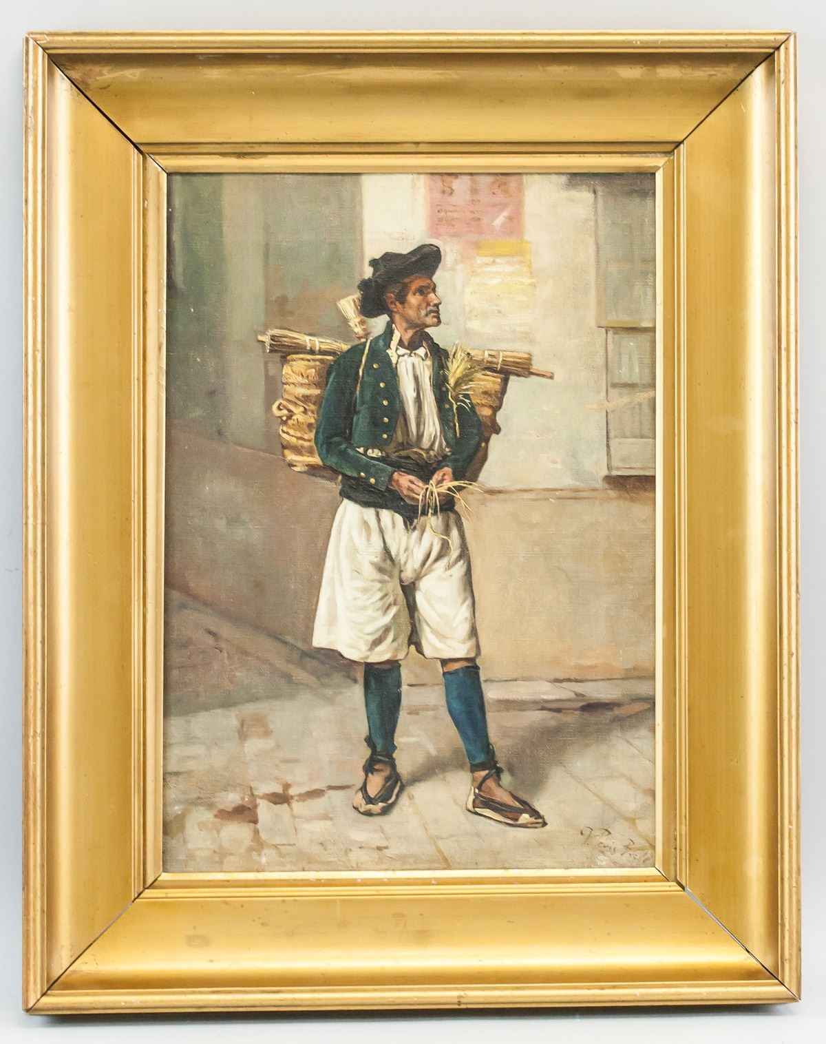 Julio Peris Brell 1866-1944 Spanish Oil on Canvas