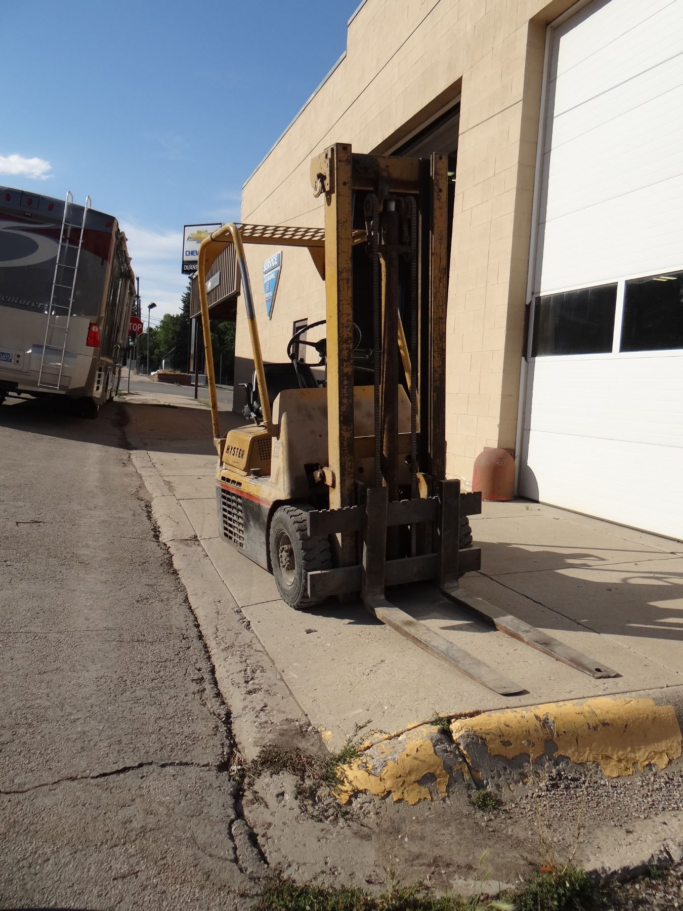 1987 Hyster Challenger H25E forklift