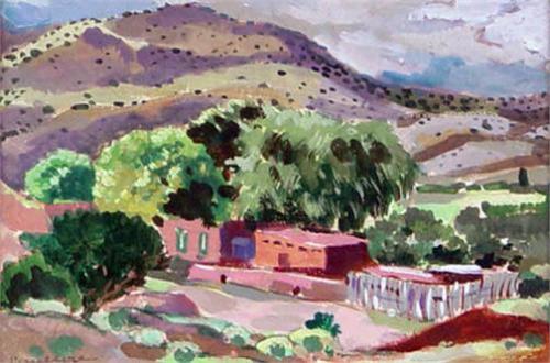 Paul Coze-Dabija, Watercolor