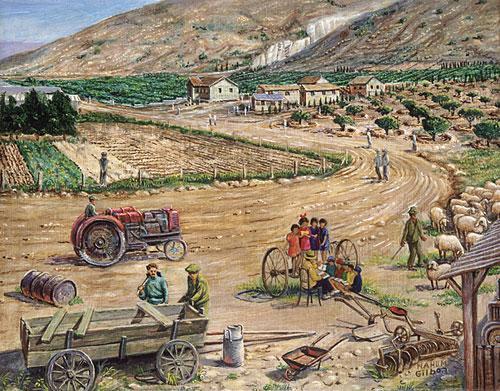 Nachum Gilboa, Oil on canvas, ISRAELI Nachum Gilboa, Oil on canvas, ISRAELI