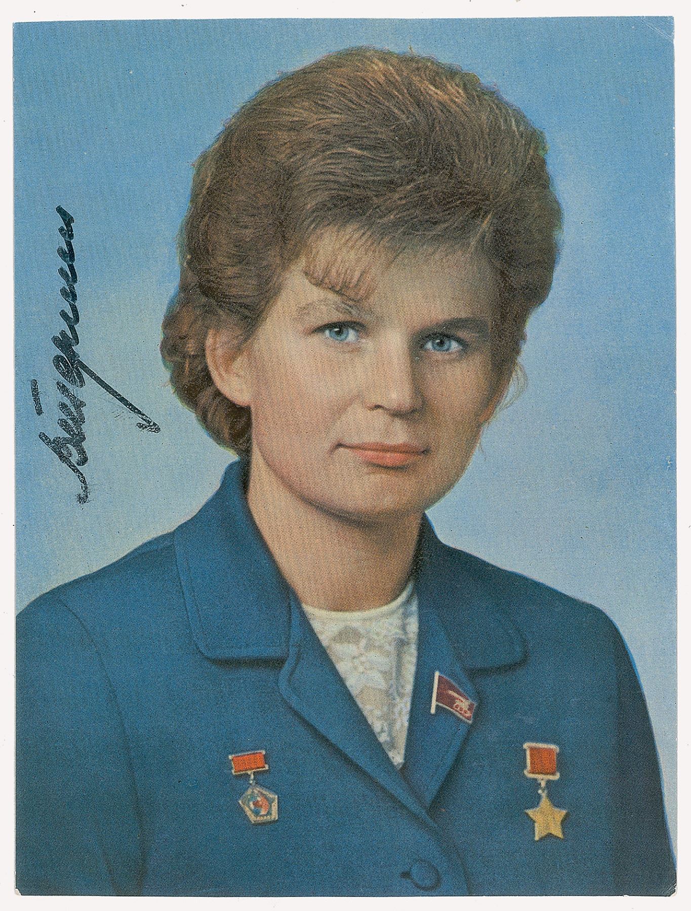 Valentina Tereshkova Signed Photograph