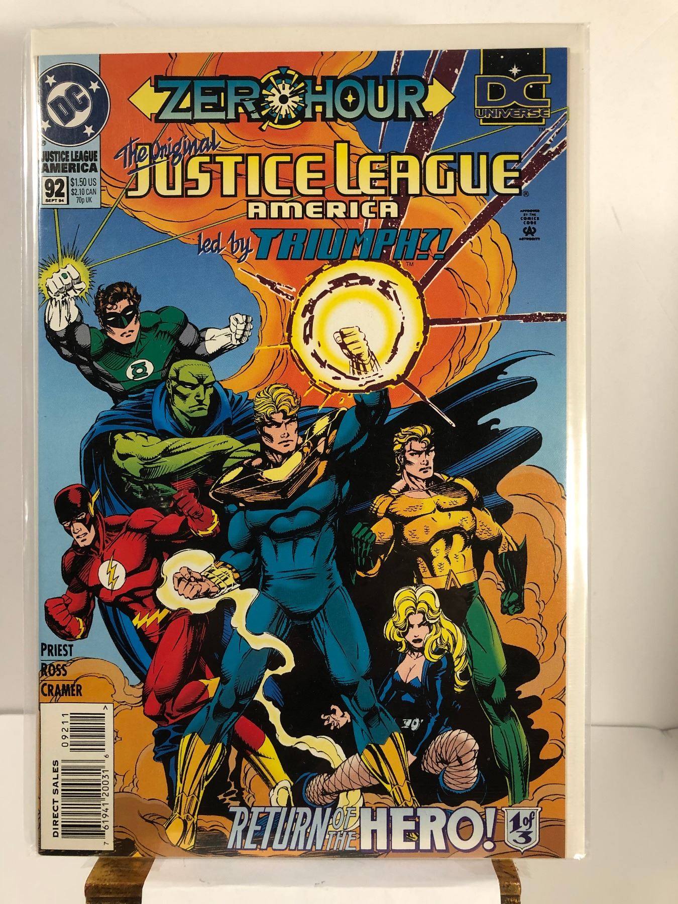 JUSTICE LEAGUE #92 ZERO HOUR