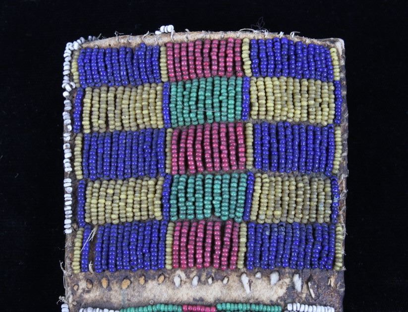 Northern Cheyenne Beaded Sheath & Knife c. 1850-76