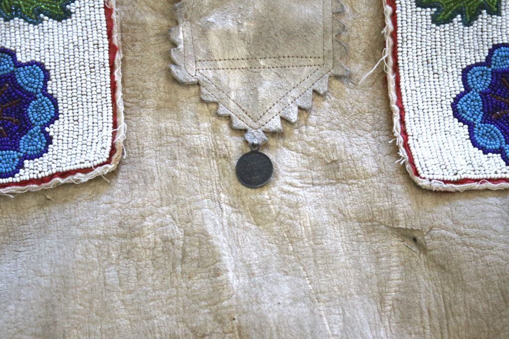 Sioux Whimsical Beaded War Shirt Late19th Century