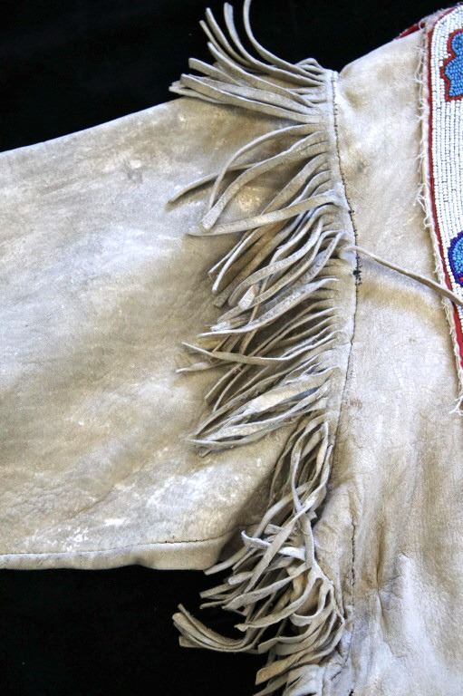Sioux Whimsical Beaded War Shirt Late19th Century