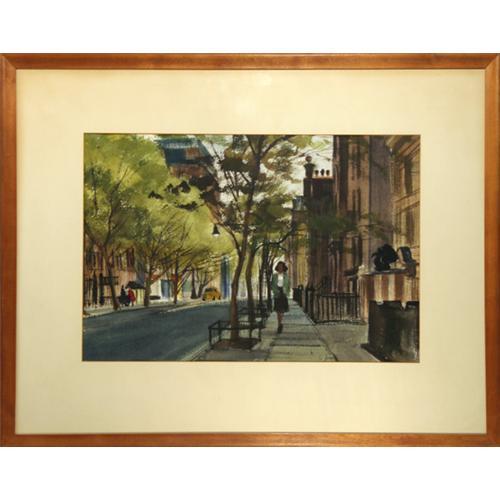 Joseph Barber Framed Pastel Drawing #1146670