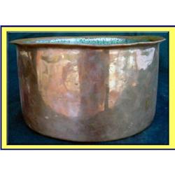 ANTIQUE RUSSIAN COPPER POT 18TH CENTURY 4INCHES#1168023