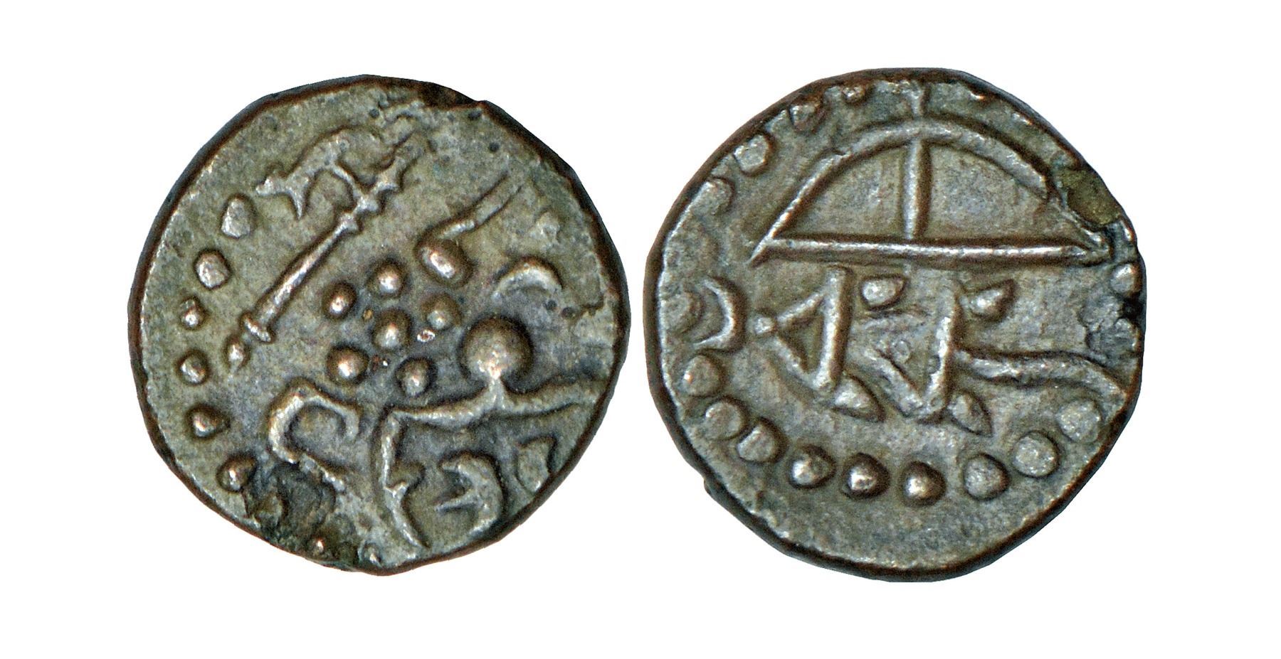 Medieval India: Venad Chera kingdom, South Kerala/Tamilnadu, 2.99g