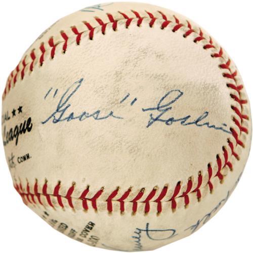 Mickey Cochrane, Schalk Signed Baseball PSA/DNA