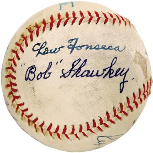 Mickey Cochrane, Schalk Signed Baseball PSA/DNA