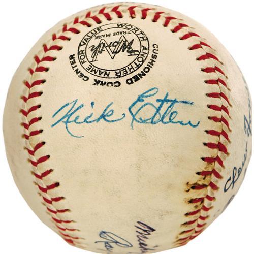 Mickey Cochrane, Schalk Signed Baseball PSA/DNA