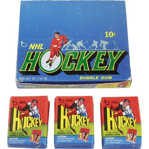 1971-72 Topps Hockey Wax Box (24)