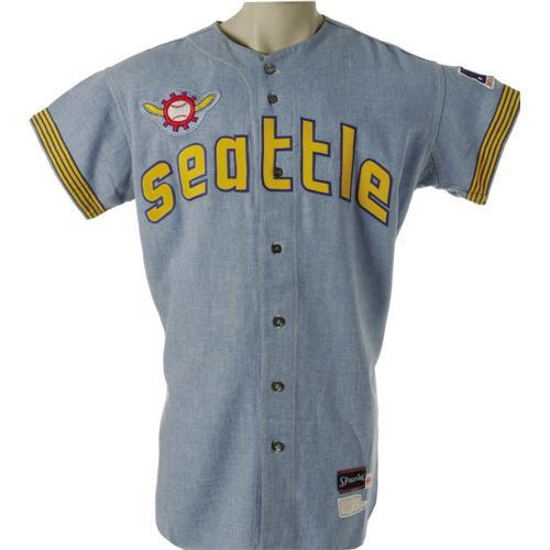 1969 Seattle Pilots Game Worn Jersey