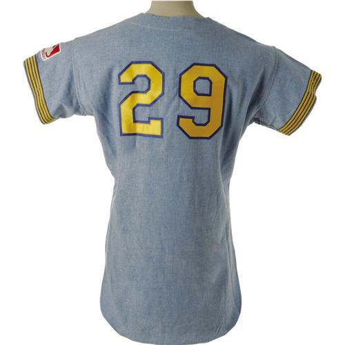 1969 Seattle Pilots Game Worn Jersey