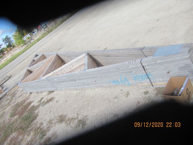 Set of Rafters 24' x 40' Building - 12 ) Rafters 40' Long w 88" Pitch w ...