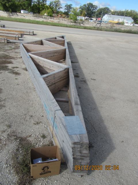 Set of Rafters 24' x 40' Building - 12 ) Rafters 40' Long w 88" Pitch w ...