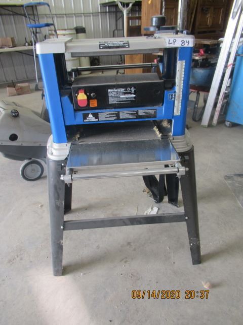 (LP) Mastercraft 12.5 " Thickness Planer w Stand New Condition