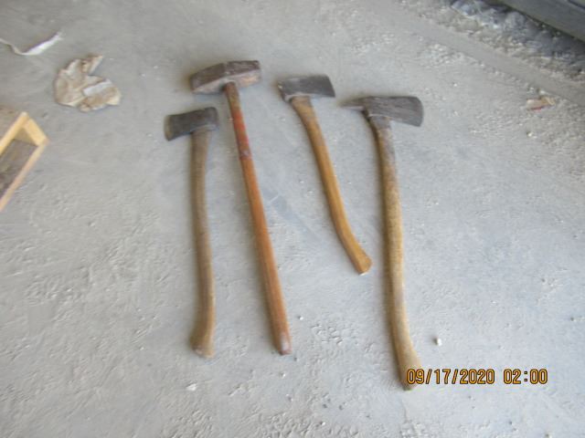 (LP) 3 Axes, 1) Fireman's, & Sledge Hammer