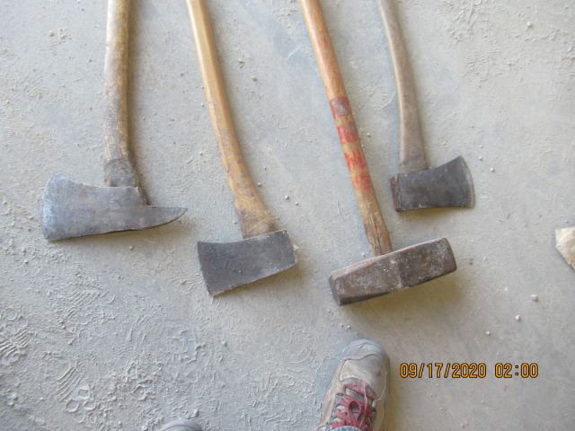 (LP) 3 Axes, 1) Fireman's, & Sledge Hammer