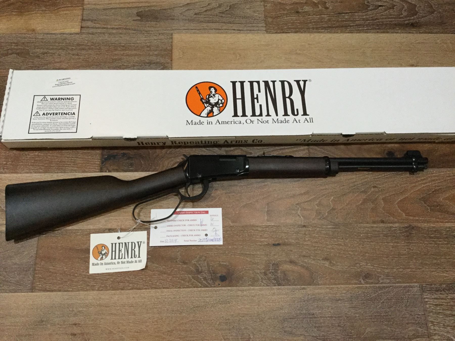 Henry Limited edition "Trump 2020" 22cal rifle