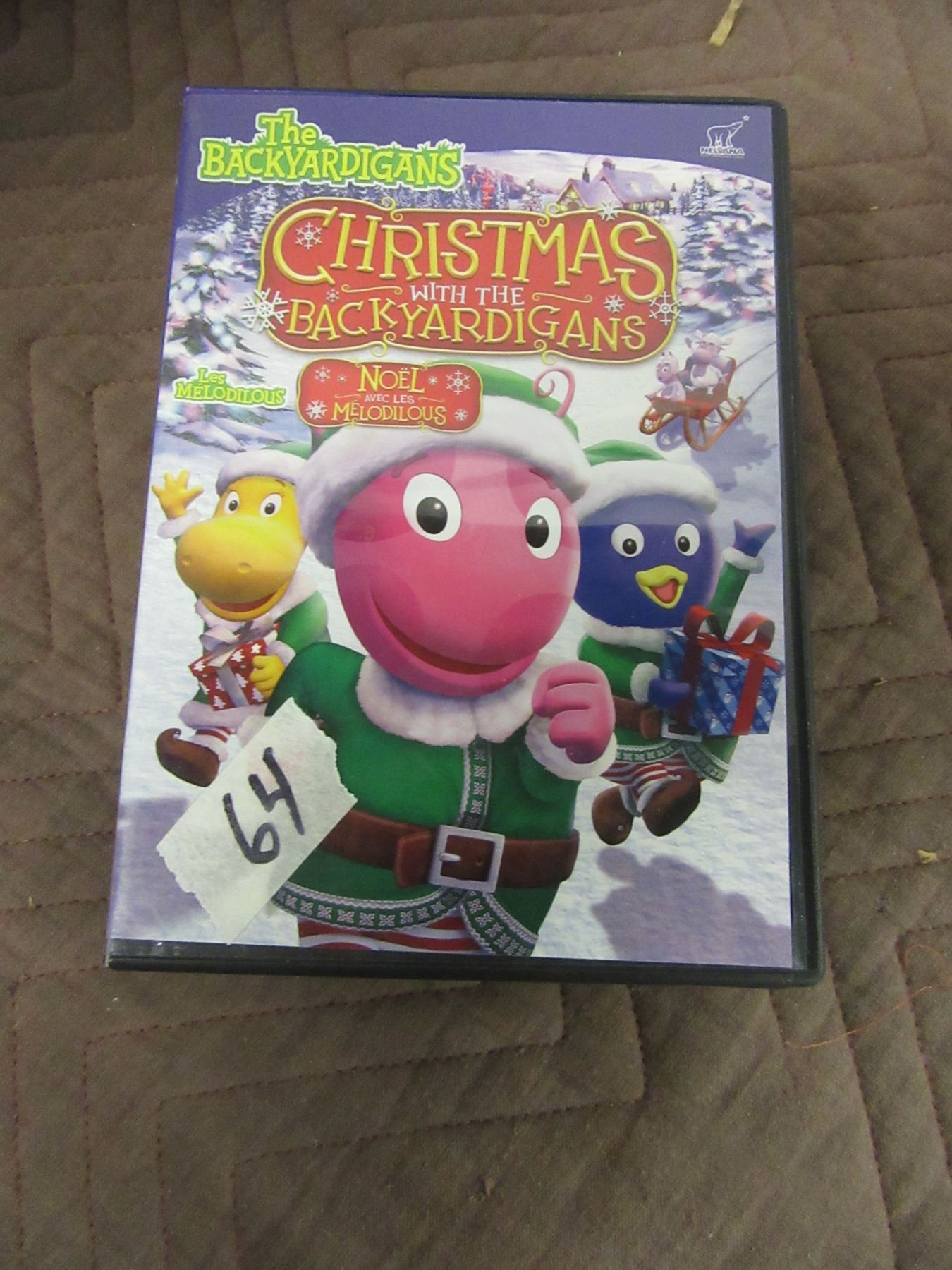 BUNDLE OF 5 ASSORTED DVD'S INCLUDING CHRISTMAS WITH THE BACKYARDIGANS ...
